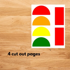 Popsicle Stick Match Color Recognition Toddler Printable Game. Perfect ...