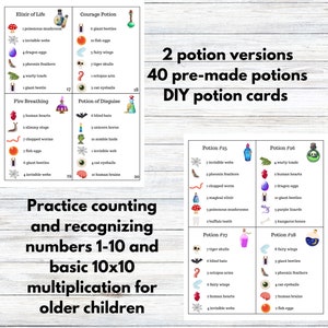 Potion Making Pretend Play, Witchs Brew Potion Recipe, Halloween ...