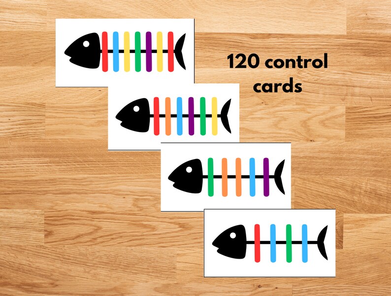 Popsicle Stick Fish Color Matching Printable Toddler Activity. Perfect ...
