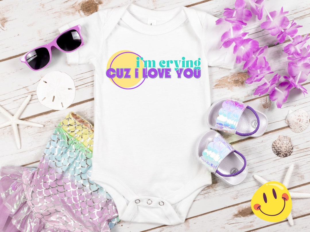 Crying Cause I Love You Onesie Lizzo Shirt for Baby Lizzo Gift for Baby ...