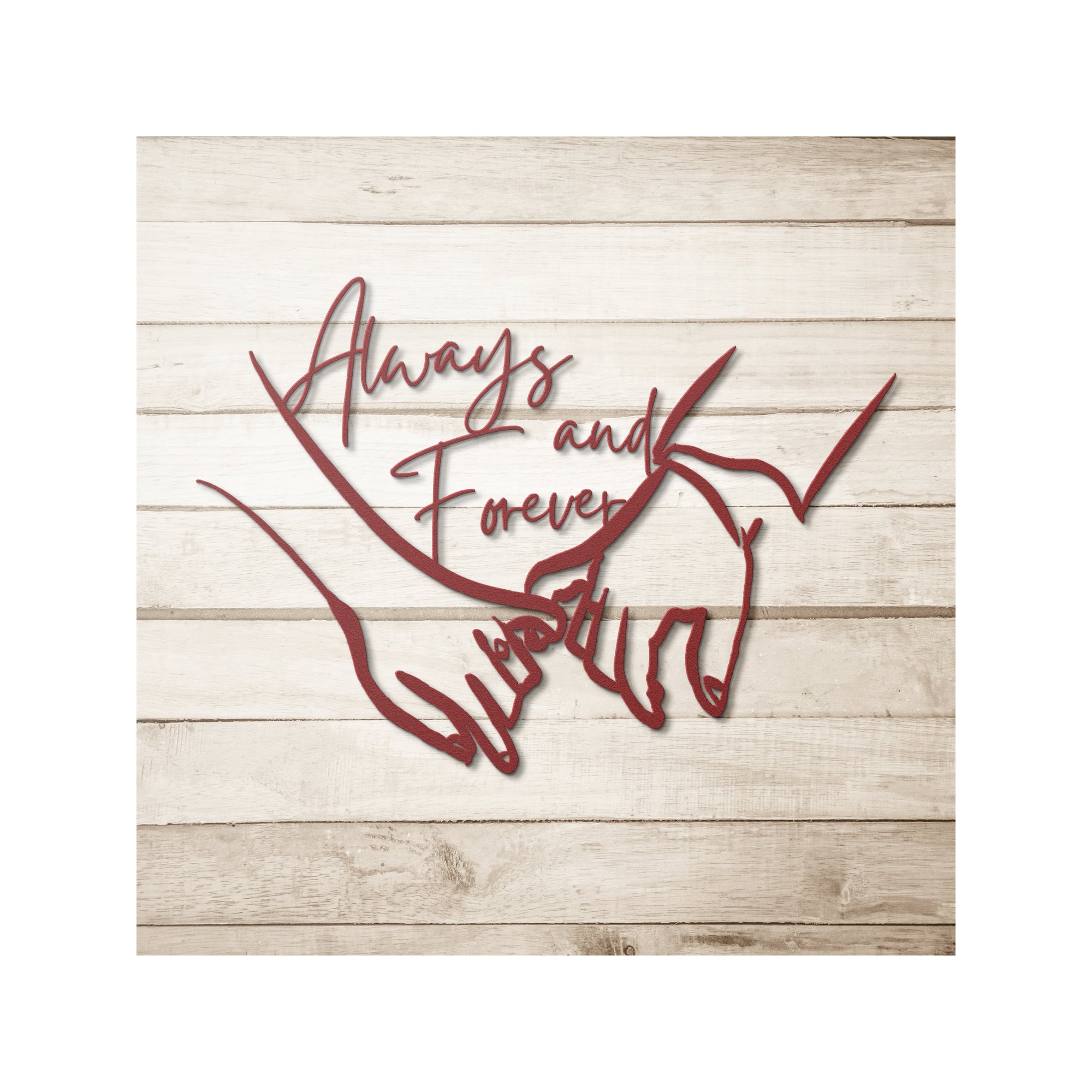 Pinky Promise Metal Sign. Wedding Gift. Mothers Day Gift. Gift for Her ...