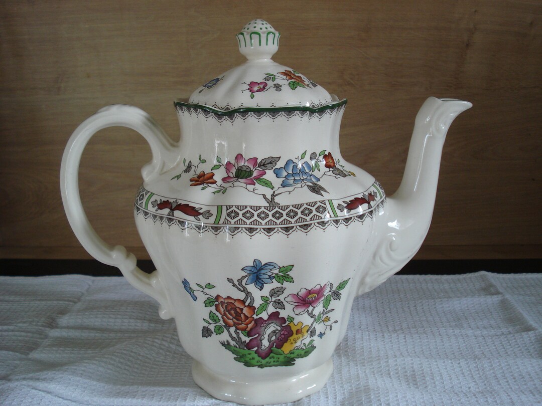 Spode Teapot English Teapot Vintage From the 90s Coffee - Etsy