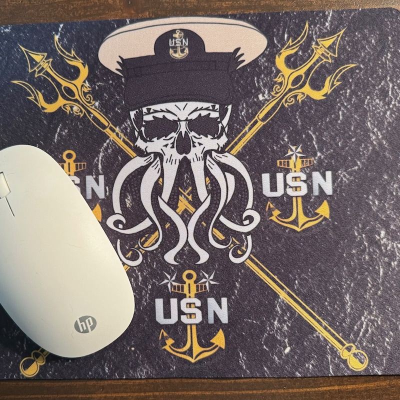 U.s. Navy Mouse Pad - Etsy