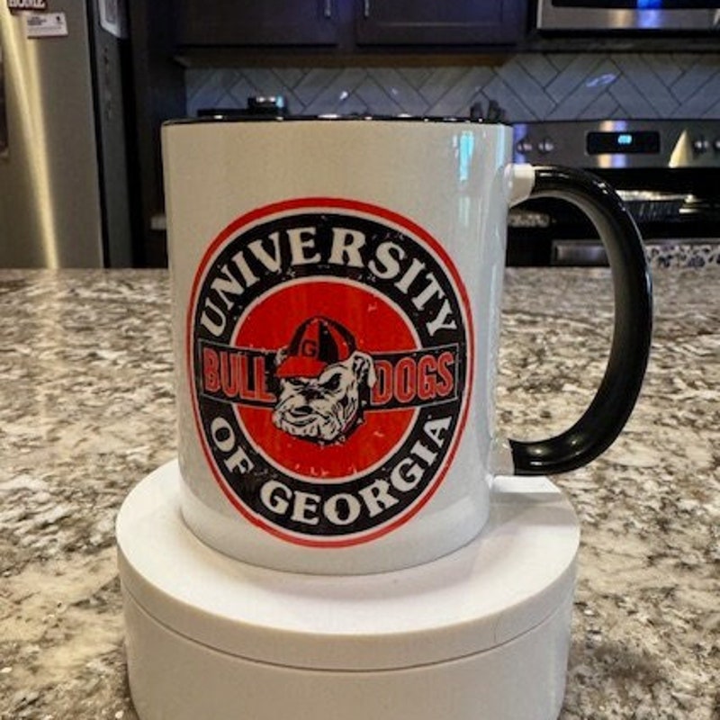 Bulldog Coffee Mug - Etsy