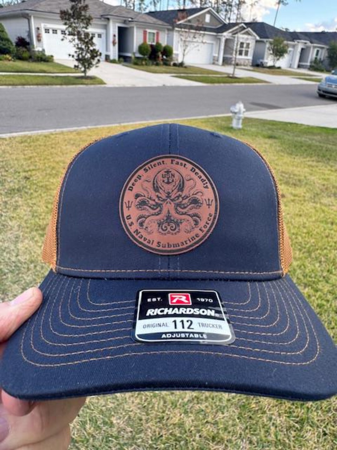 Submariner Chief, Senior Chief, Master Chief, Navy/carmel Colored Hat ...