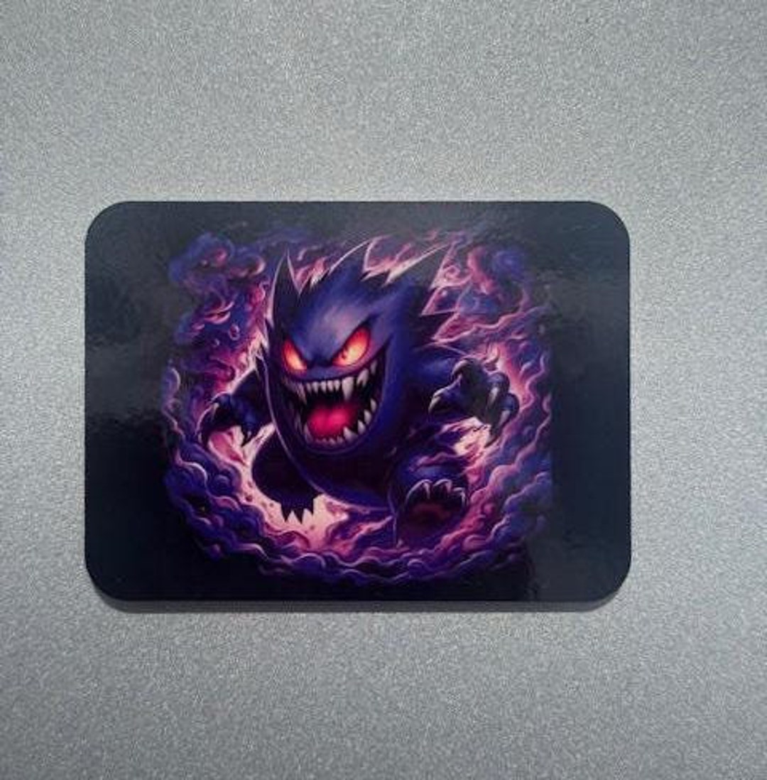 Pokemon Premium Hardback Fridge Photo Magnet, Gengar Lover Gift for ...