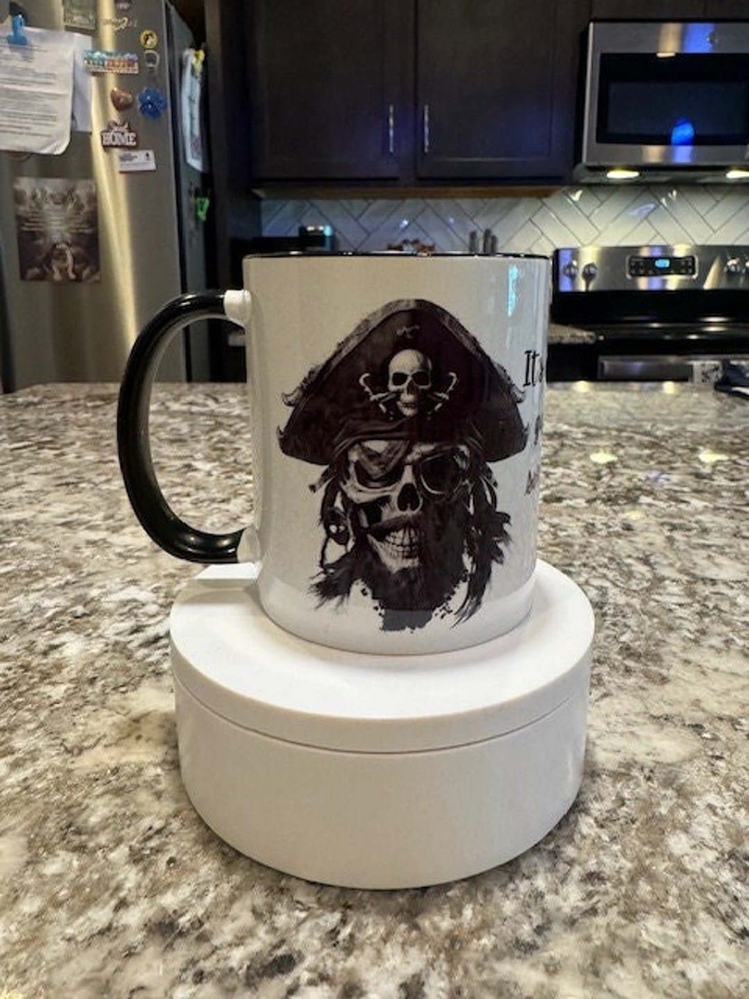 Pirate All Fun and Games Until Someone Loses an Eye 11.8oz Coffee Cup ...