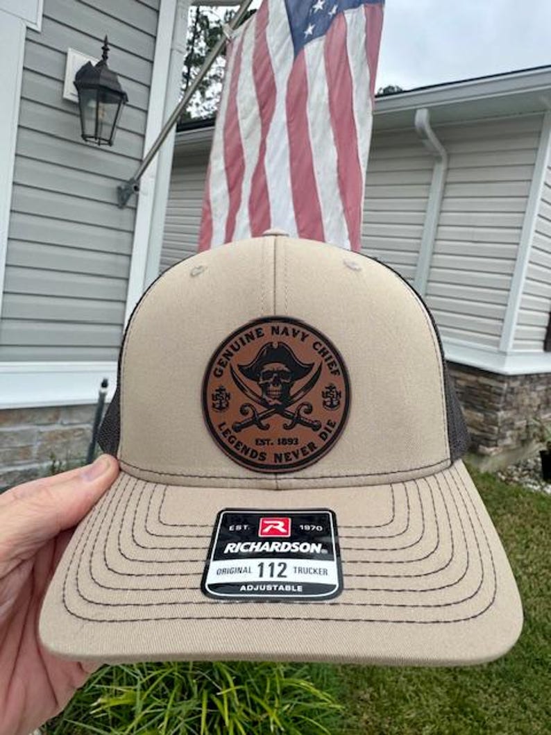 Genuine Chief Snapback, Navy Chief, Navy Chief Hat, CPO Gift, Genuine ...
