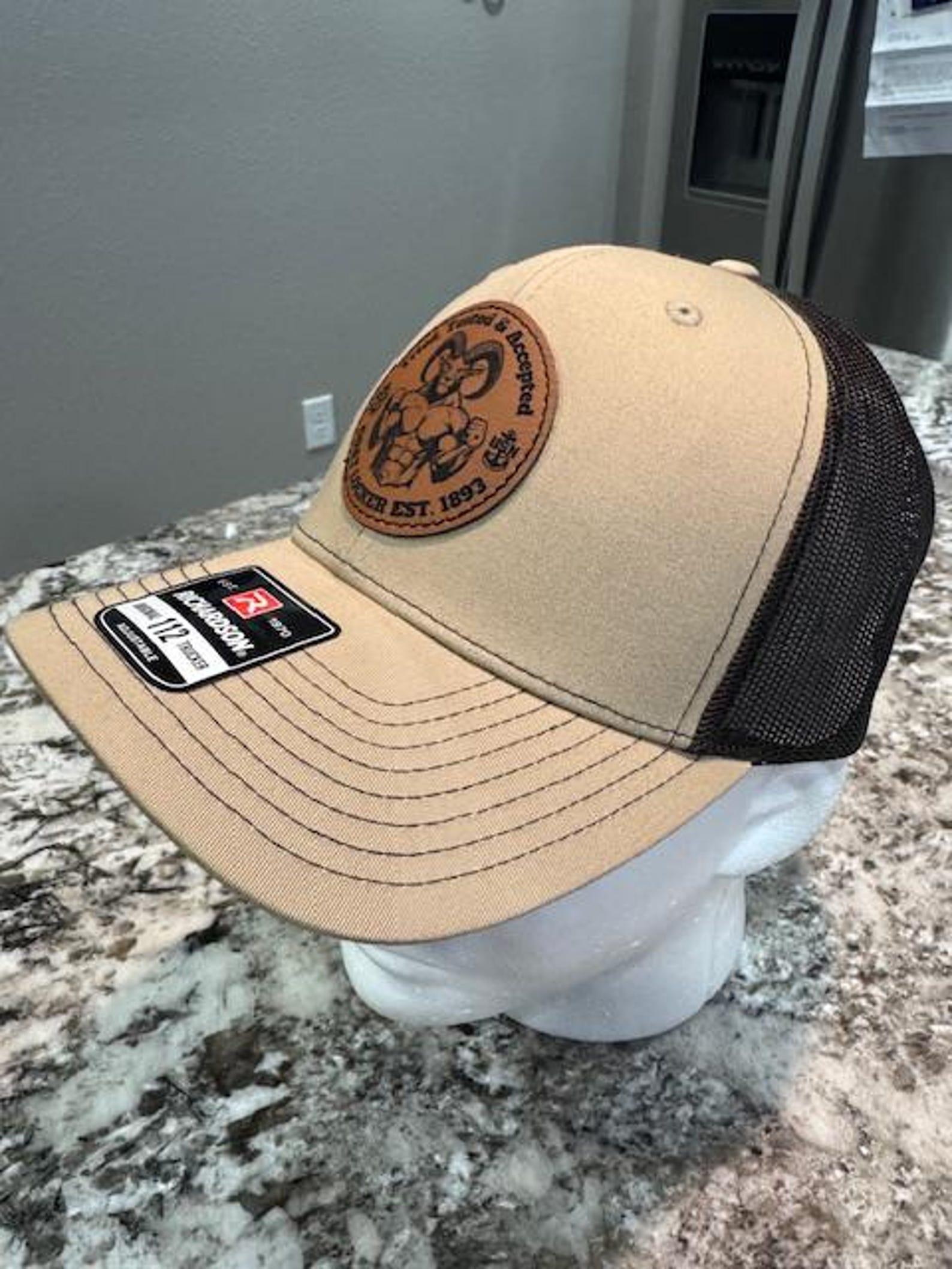 Tried, Tested and Accepted Goat Locker Chief Snapback Hat, Navy Chief ...