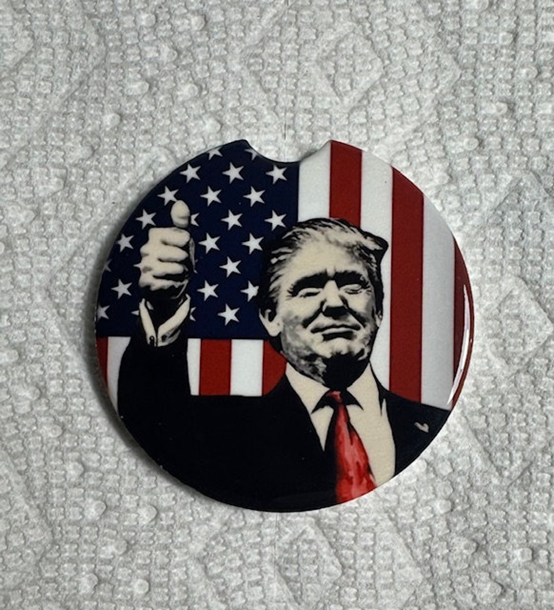 Trump Ultra Maga Car Coaster Set, Trump Lover Car Coaster for Maga Only ...