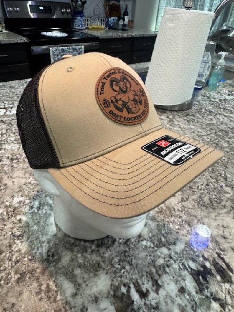 Tried, Tested and Accepted Goat Locker Chief Snapback Hat, Navy Chief ...