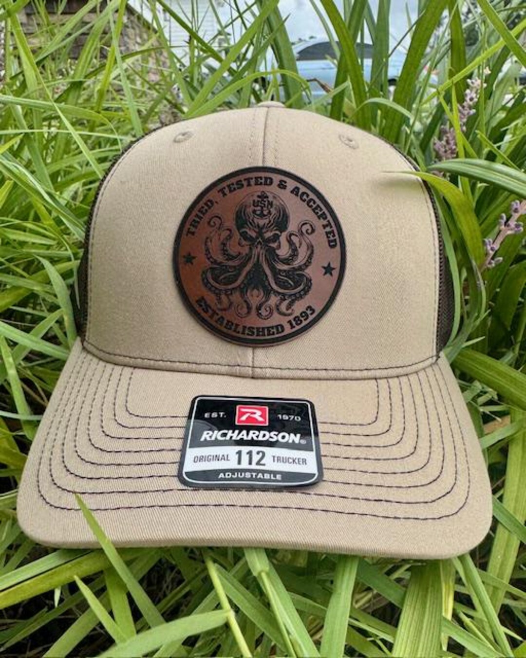 Tried, Tested & Accepted Chief Snapback Octopus Hat, Navy Chief, Navy ...
