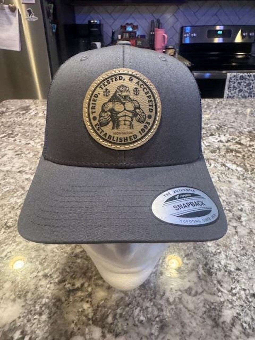 Tried Tested and Accepted Iron Gator Chief Snapback Hat, Navy Chief ...