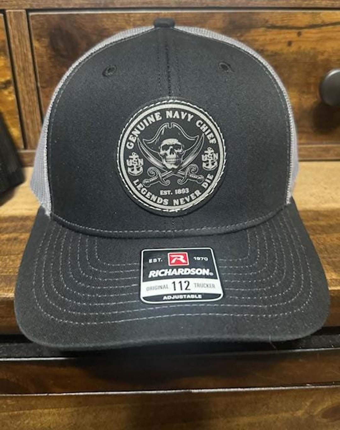 Genuine Chief Snapback, Navy Chief, Navy Chief Hat, CPO Gift, Genuine ...