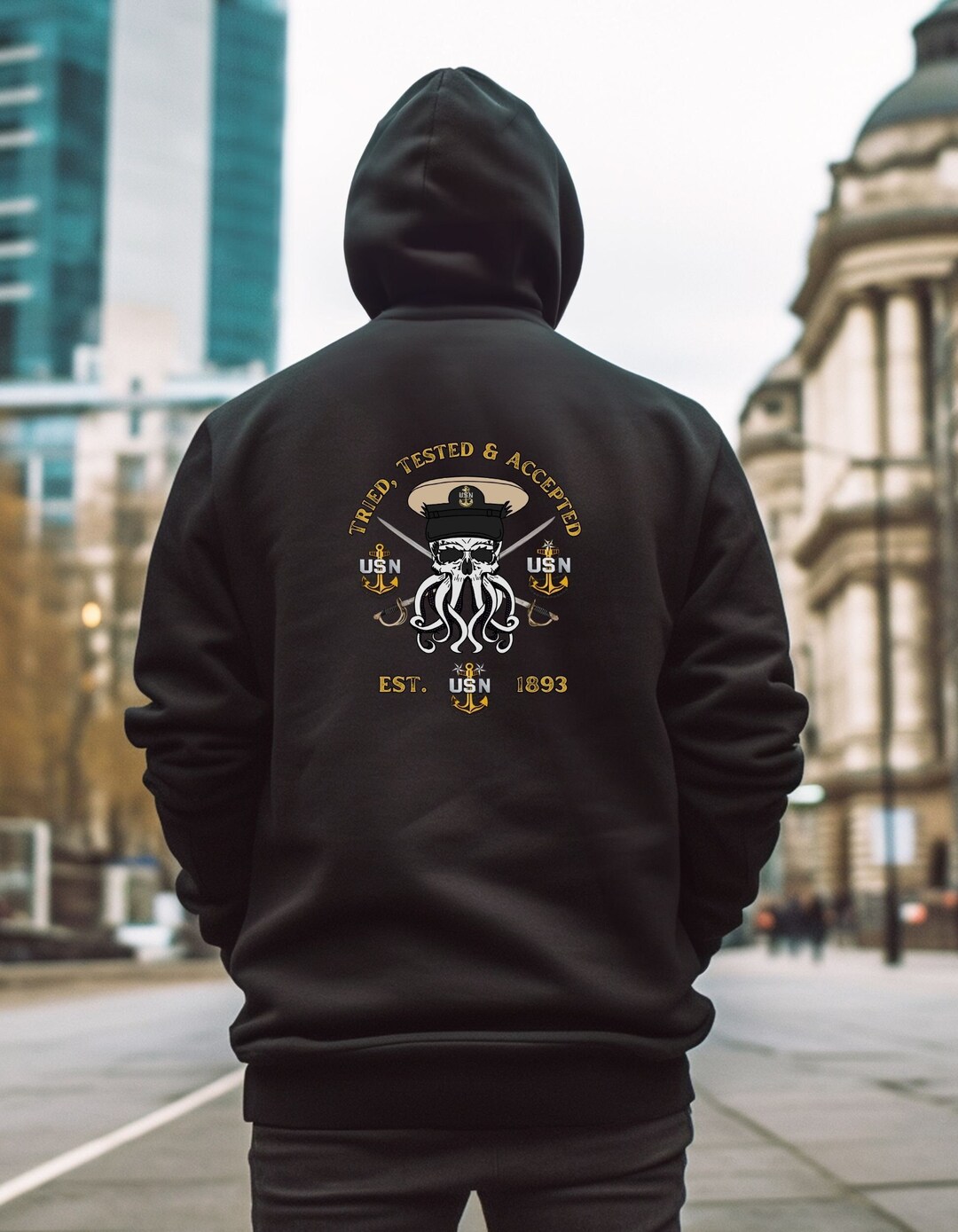 Chief, Senior Chief, Master Chief Tried Tested and Selected Hoodie ...