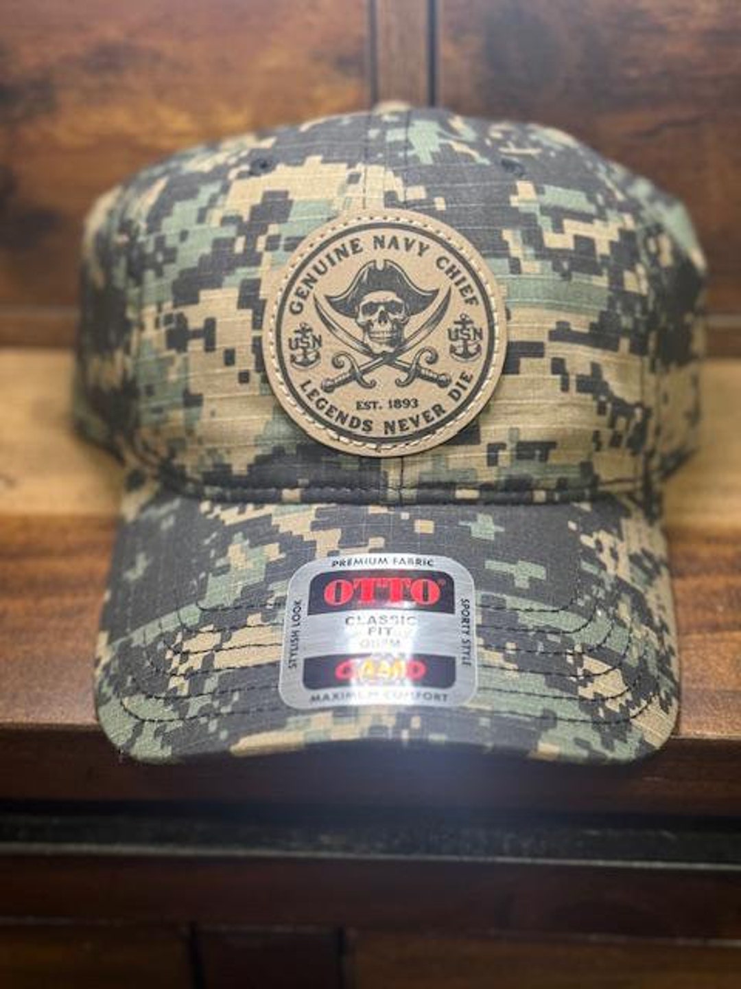 Genuine Chief Otto Dad Hat, Navy Chief, Navy Chief Hat, CPO Gift ...