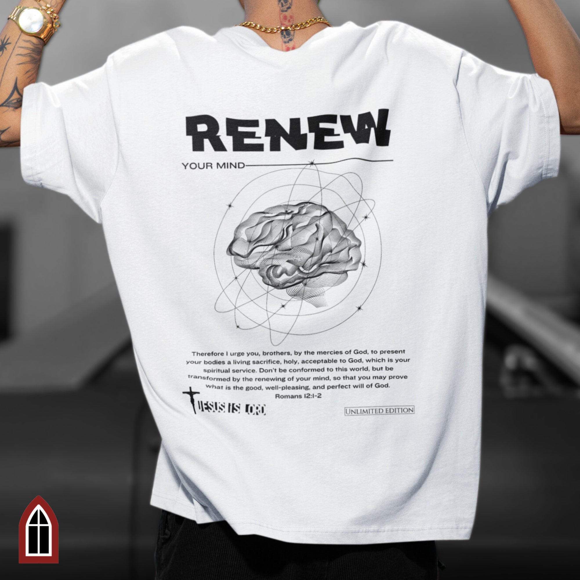 Christian Streetwear, Y2k Grunge, Paradigm Shift Jesus T Shirt Renew ...