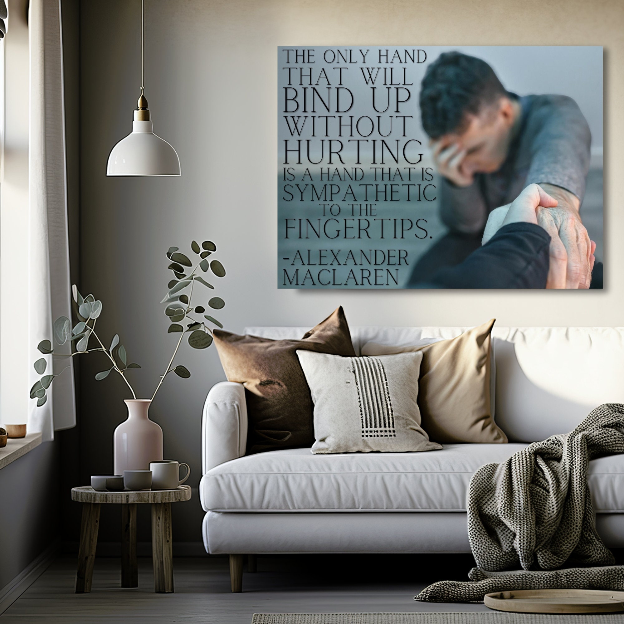 PRINTABLE ALEXANDER MACLAREN Quote Wall Decor Gift for Nurse - Etsy