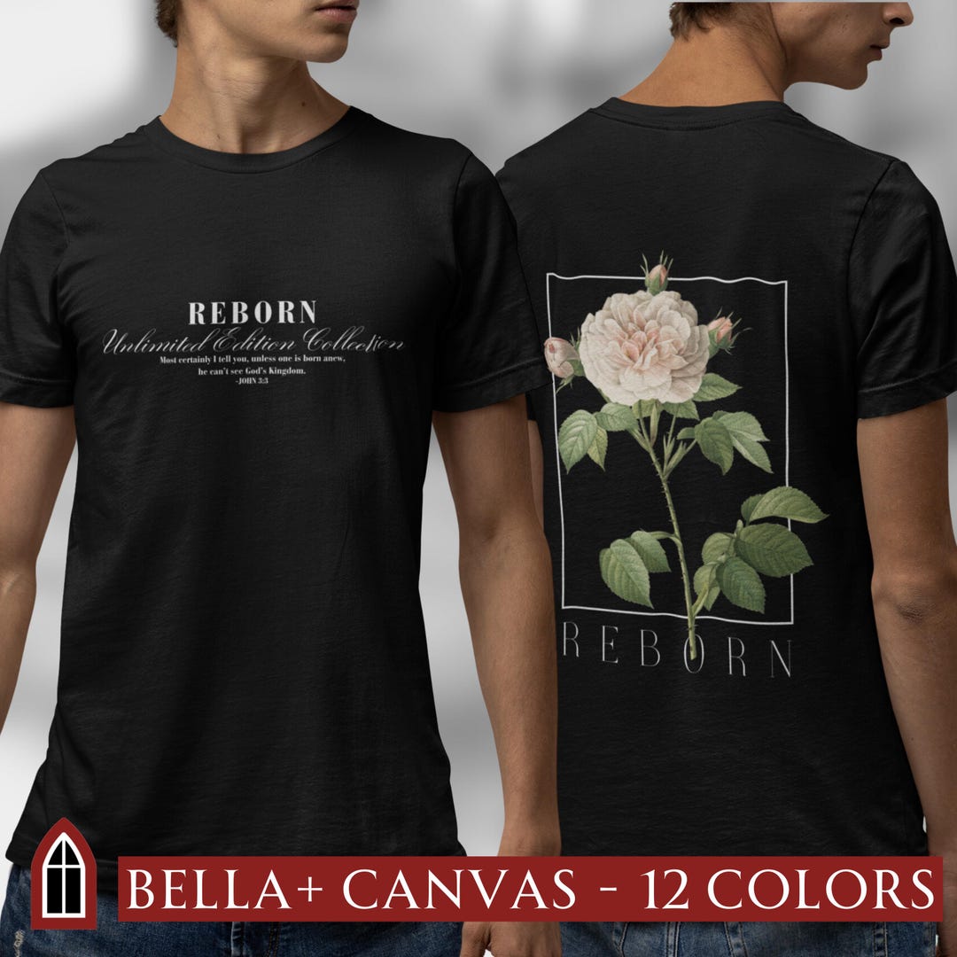 Reborn Christian Tshirts Girly Scripture Prints Reborn Clothes Reborn ...