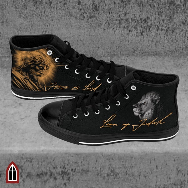 Lion of Judah Athletic Shoes - Etsy