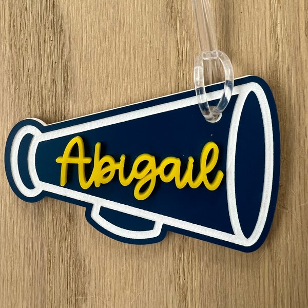 Megaphone Bag Tag - Etsy