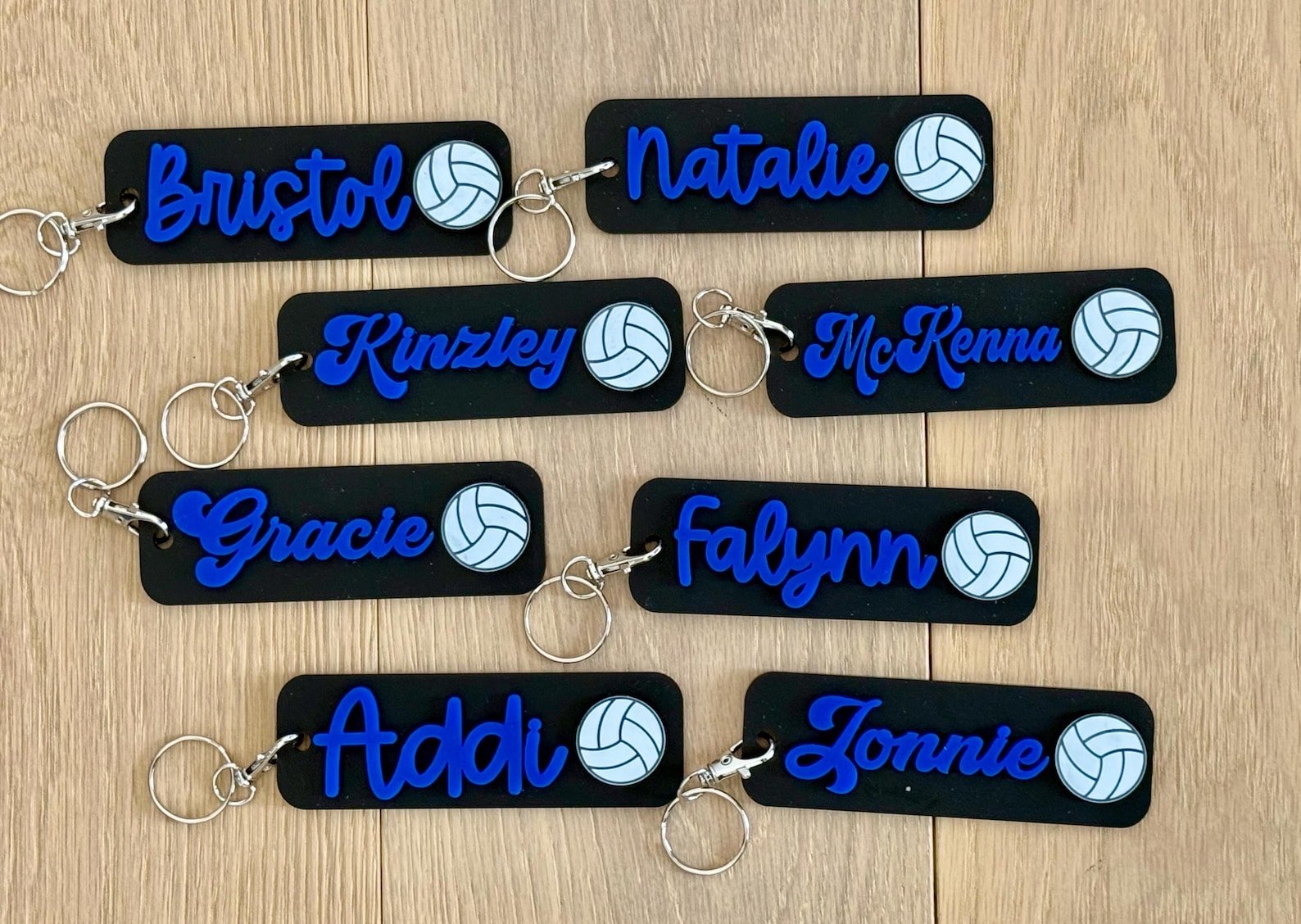 Personalized Volleyball Bag Tag, Volleyball Bag Tag, Volleyball Key ...