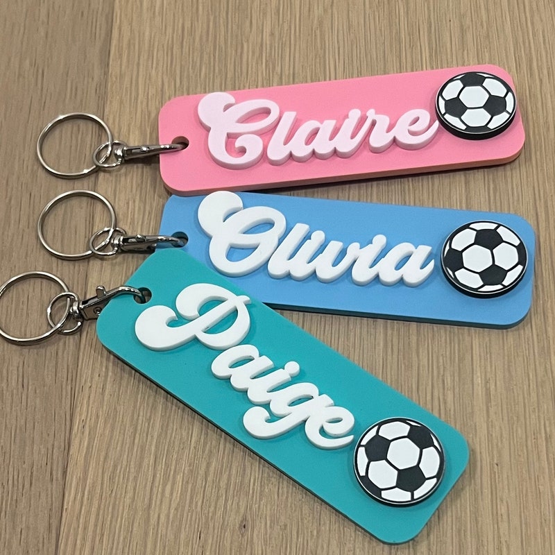 Soccer Bag Tags - Etsy