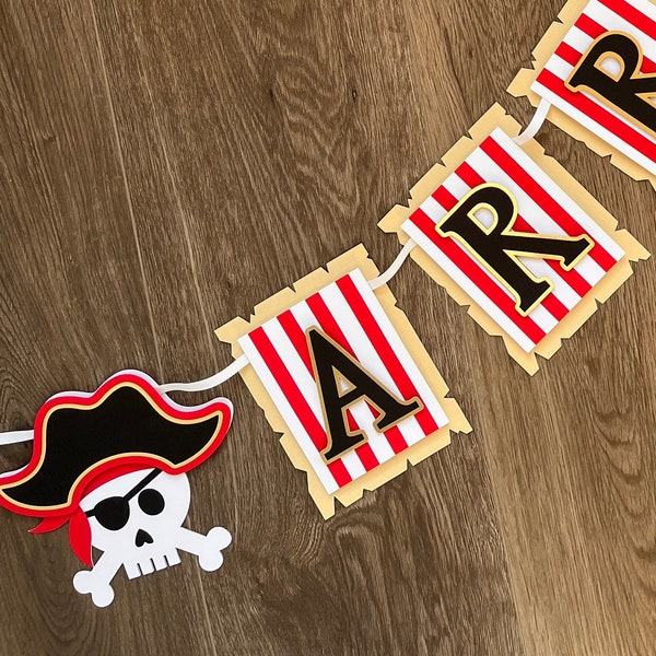 Pirate Banner - Etsy