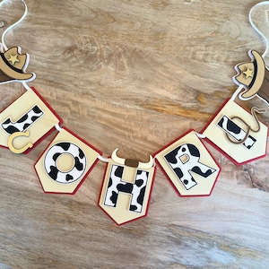 Rodeo Birthday Banner My First Rodeo Birthday Cowboy Birthday Party ...