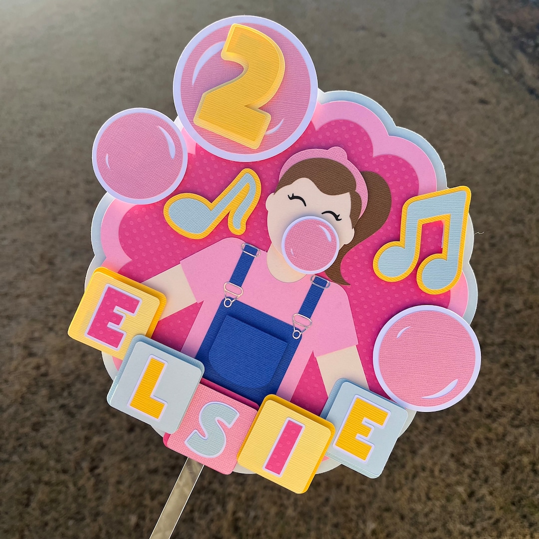 Ms Rachel Cake Topper Hi Friends Personalized Party Decorations Can You ...