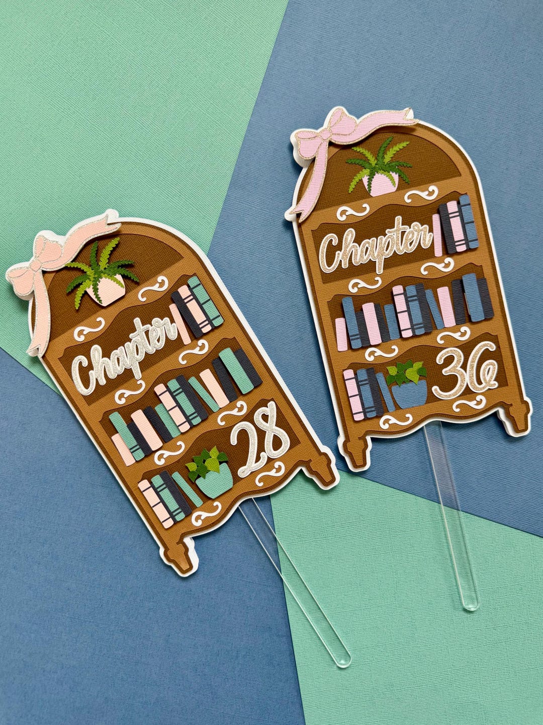 Book Lover Cake Topper - First Chapter Birthday - Etsy