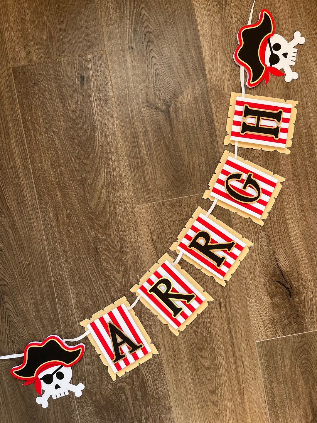 Pirate Birthday Banner Pirate Birthday Party Pirate Party Decorations ...
