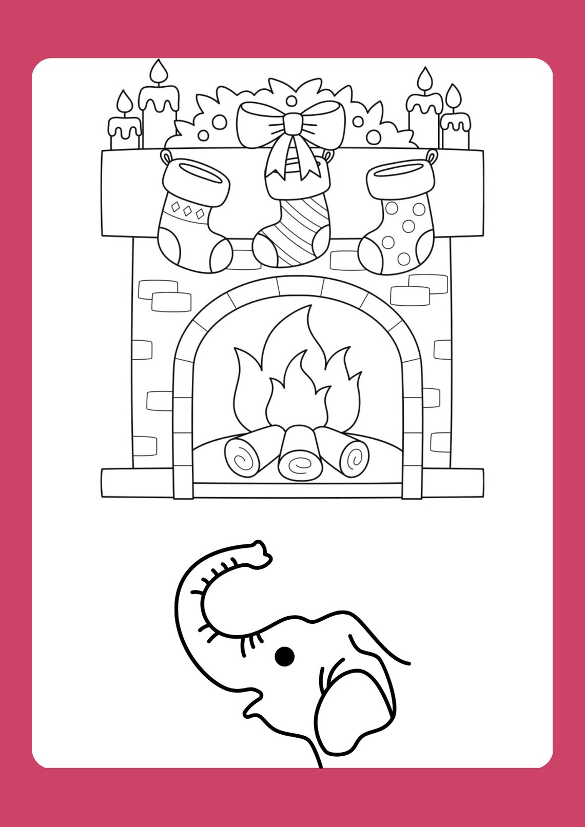 Kids Coloring Pages Printable - Etsy