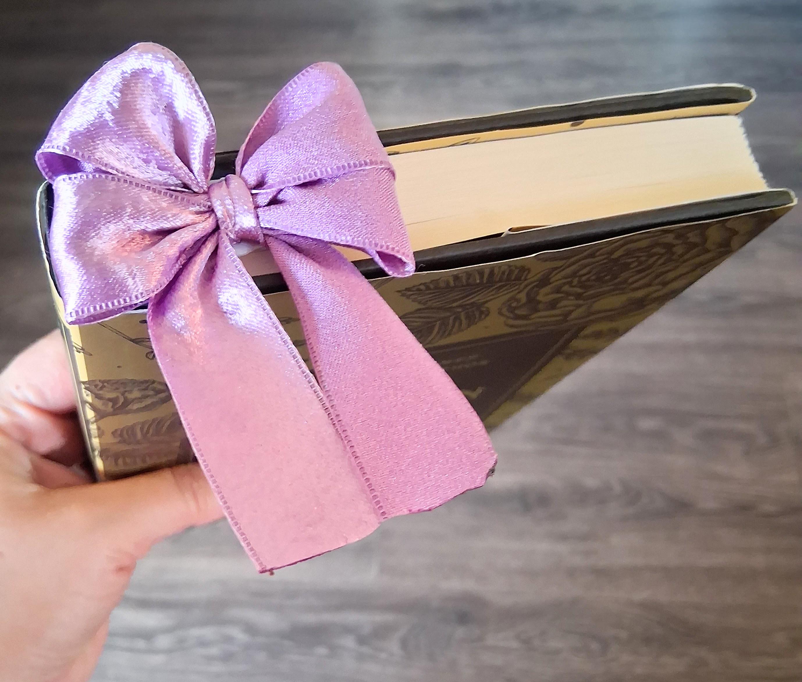 Satin Bow Bookmark - Etsy