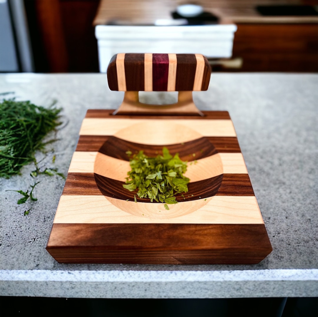 Alaskan Ulu Blade |ulu Blade and Bowl | Alaskan Ulu Knife Ensemble ...