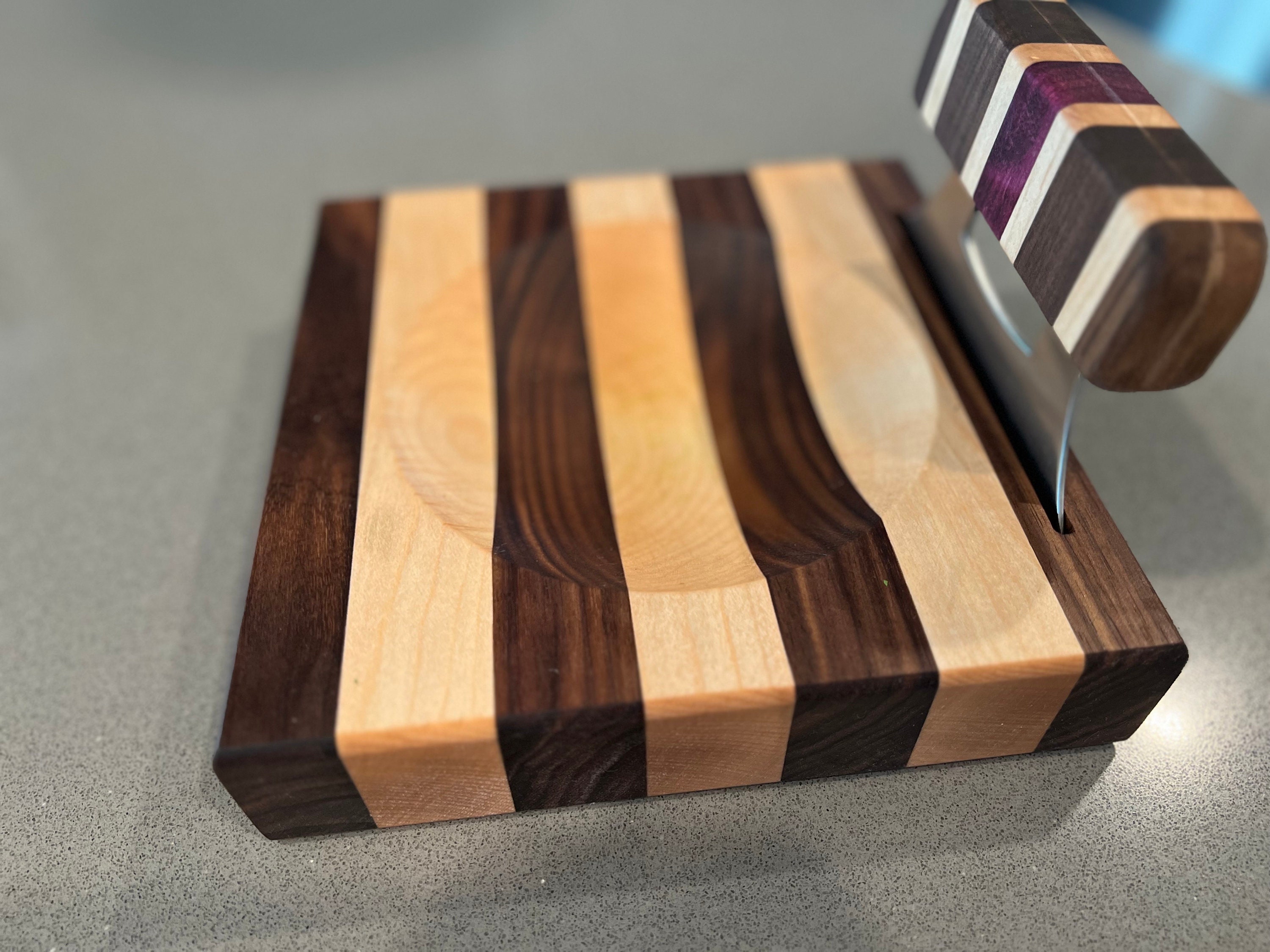 Alaskan Ulu Blade ulu Blade and Bowl Alaskan Ulu Knife Ensemble Artisan ...