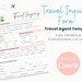 Travel Inquiry Template for Travel Agents Travel Inquiry Form Travel ...