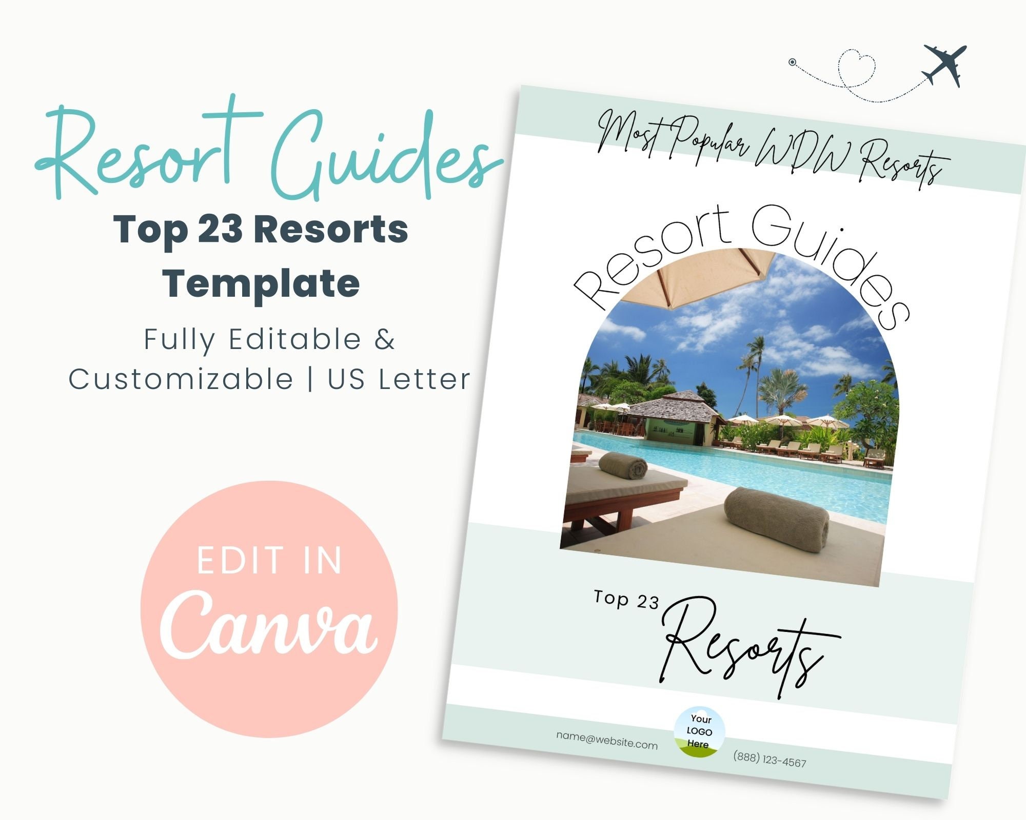 Orlando Theme Park Resort Guides Templates for Travel Agents Magical ...