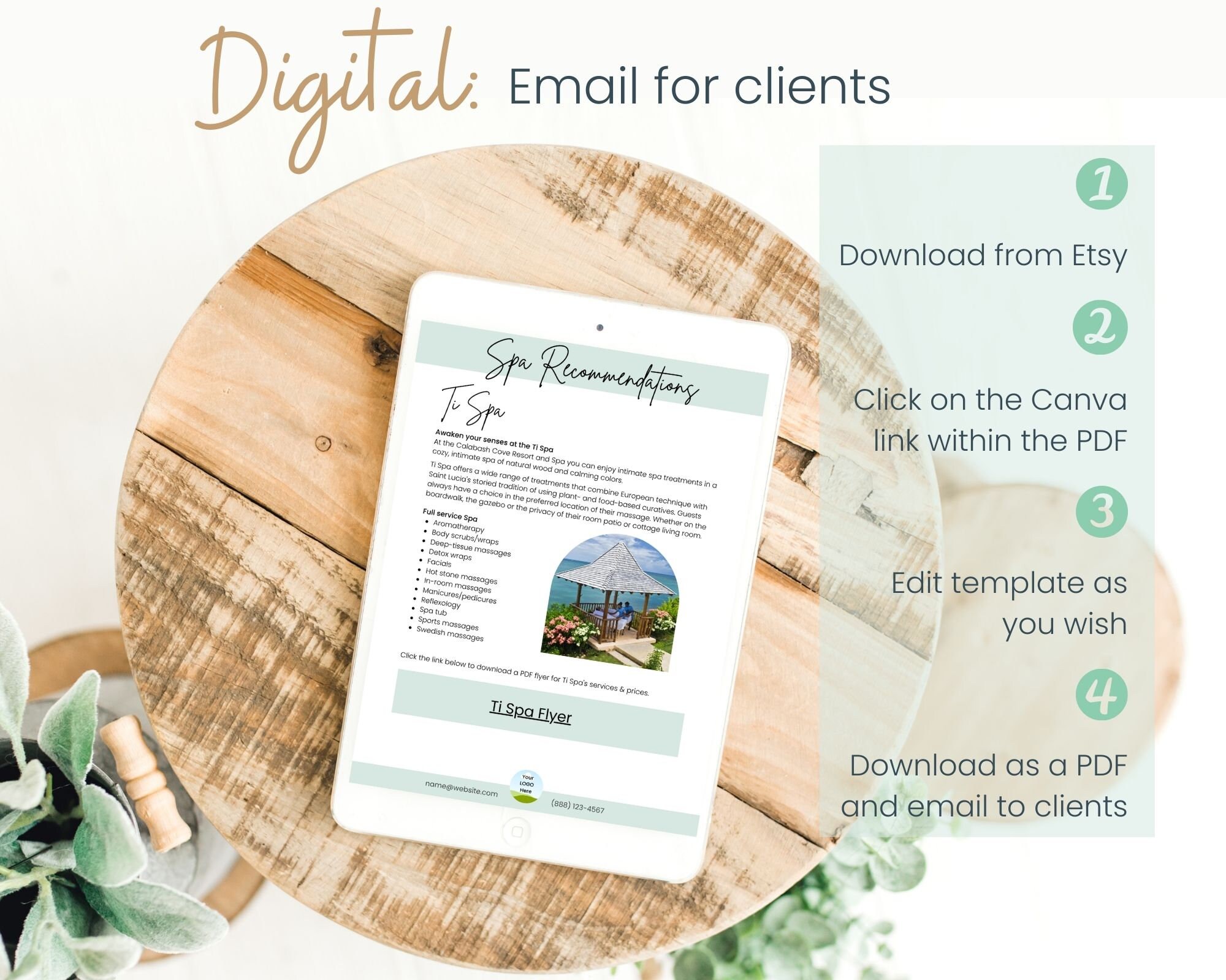 Personalized Resort Vacation Proposal Template for Travel - Etsy