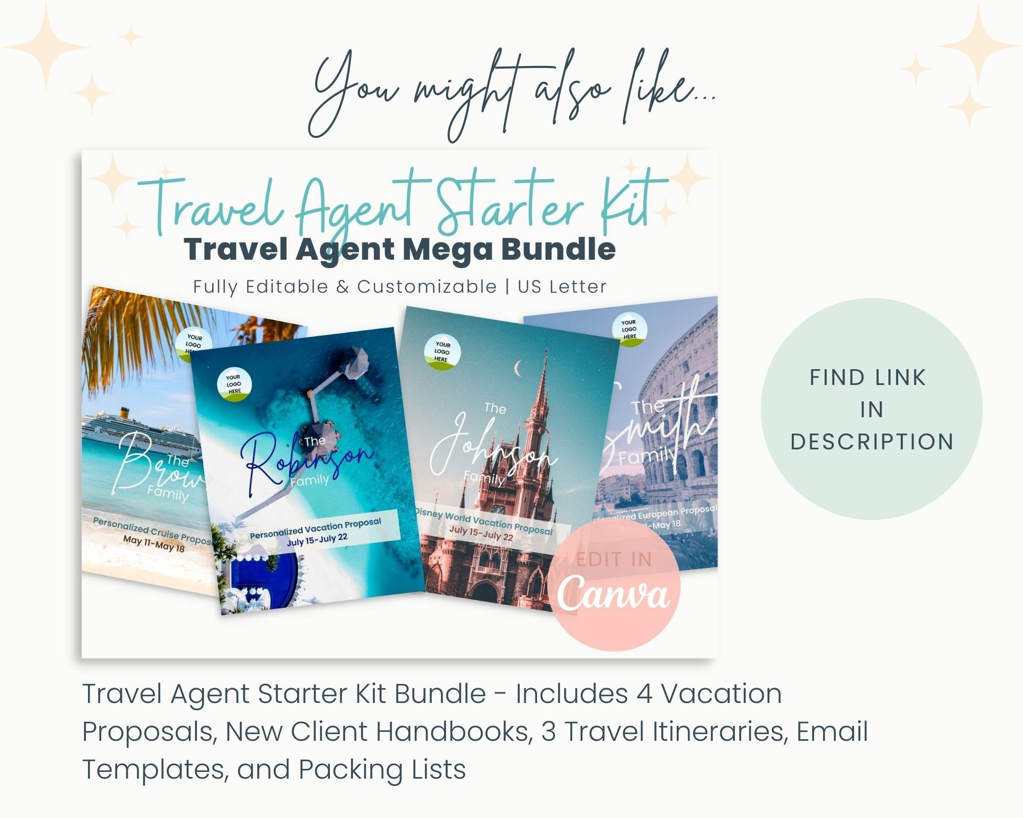 Travel Agent Forms Bundle Travel Booking Form Invoice Credit Card ...