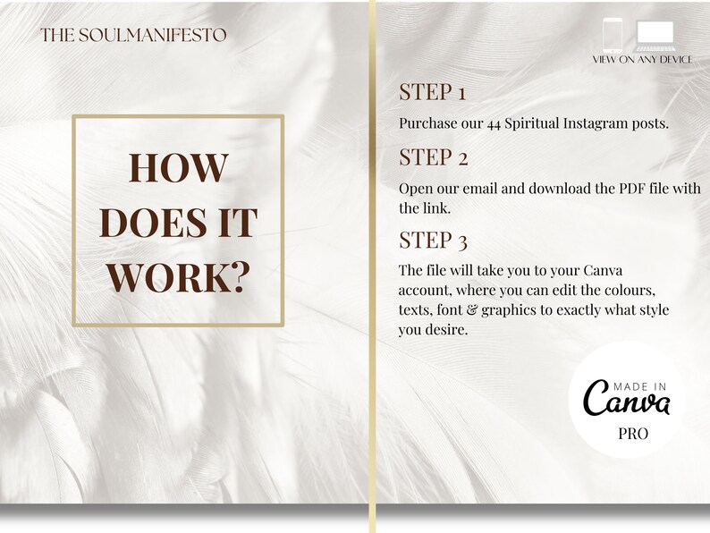 Spiritual Template, Instagram Posts, Healing Posts, Affirmations ...