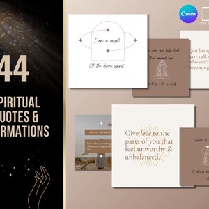 Spiritual Template Instagram Posts Healing Posts - Etsy