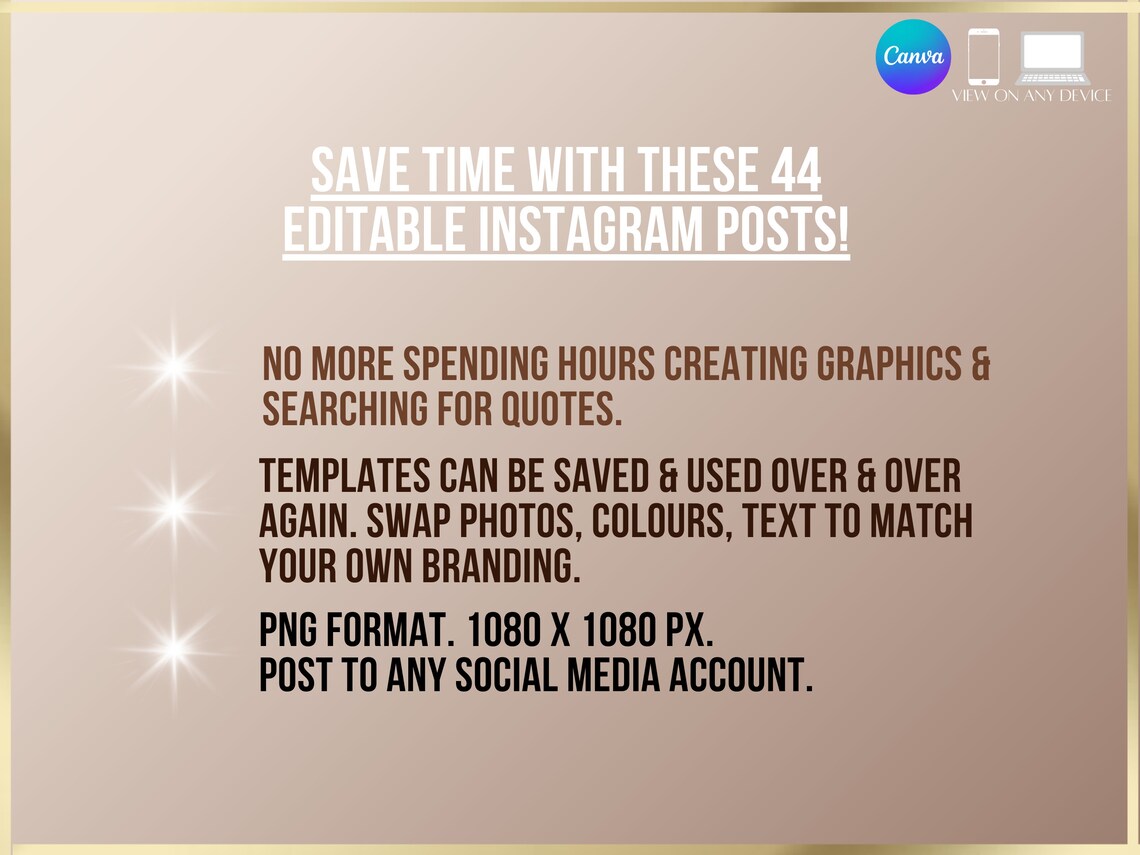 Spiritual Template Instagram Posts Healing Posts - Etsy