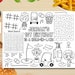 Editable Mini Golf Birthday Coloring Page | Activity Page| Sports Party ...