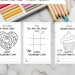 Printable Happy Birthday Party Coloring Page Birthday Activity Placemat ...