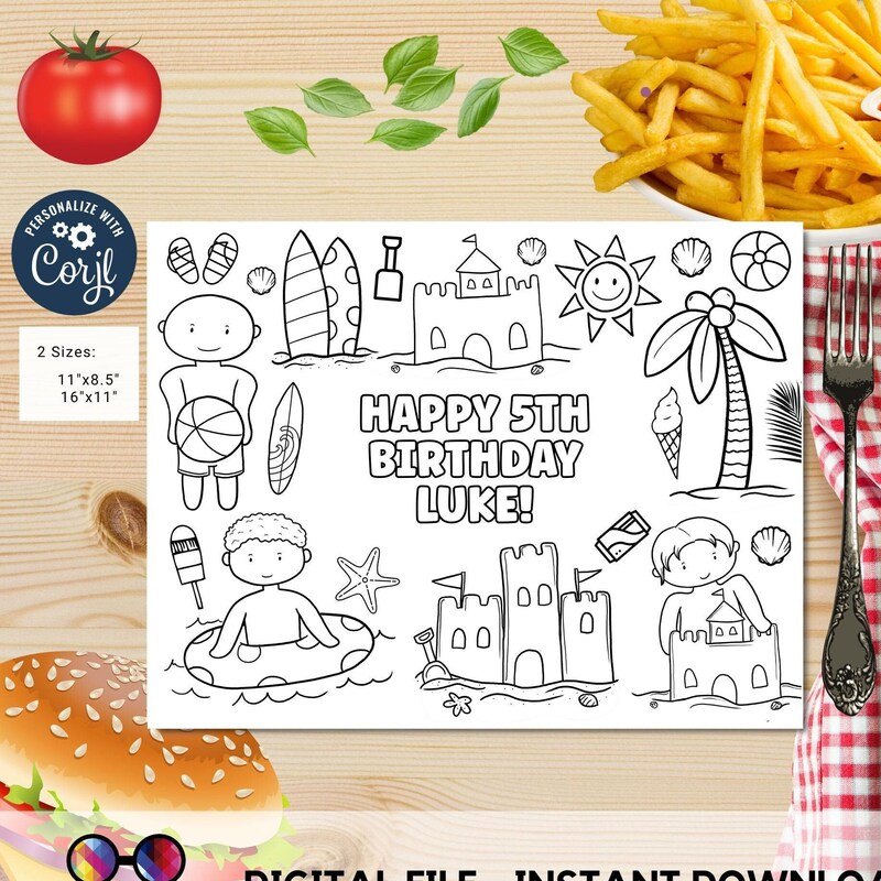 Summer Placemats - Etsy