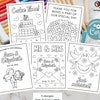 Editable Farm Kids Coloring Page | Farm Birthday Placemat | Any Age ...