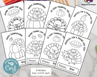 Hello Fall Coloring Page Fall Thanksgiving Autumn - Etsy