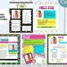 Editable Neon Meet the Teacher Templates Bundle | Meet the Teacher ...
