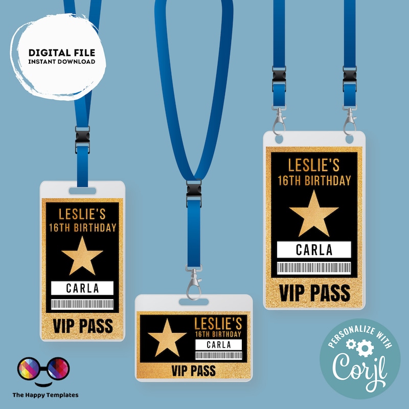 Backstage Passes - Etsy